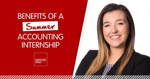 The Benefits of a Summer Accounting Internship - Weinstein Spira